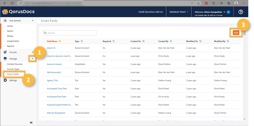 How to create Smart Fields – Help Center