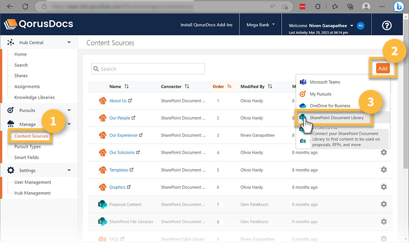 Connect SharePoint Online Libraries – Help Center