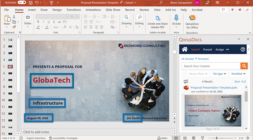 How to insert PowerPoint slides from one deck into another presentation ...