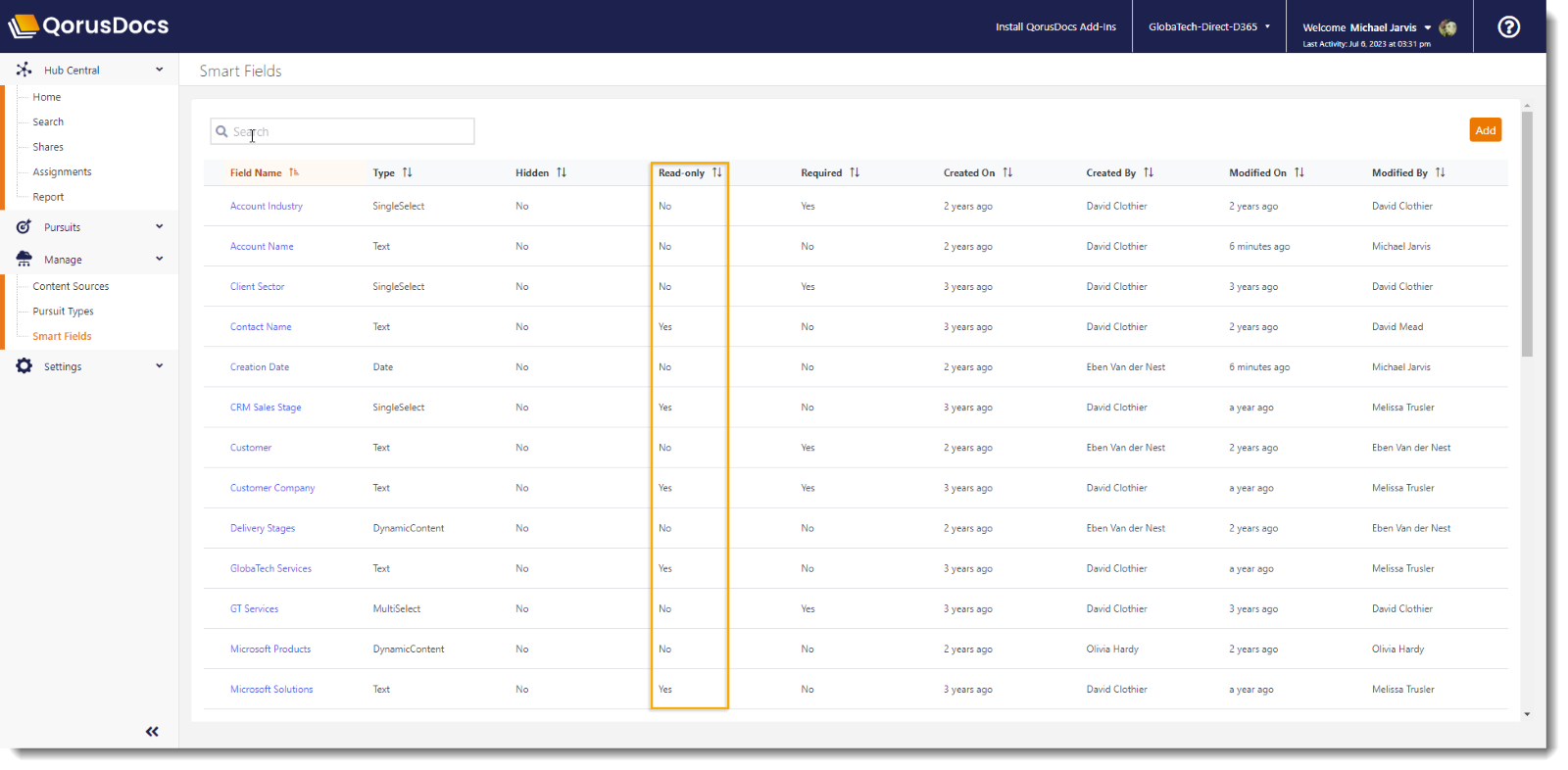 Smart Field Types – Help Center