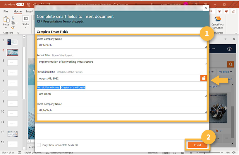 How To Insert PowerPoint Slides From One Deck Into Another Presentation Help Center