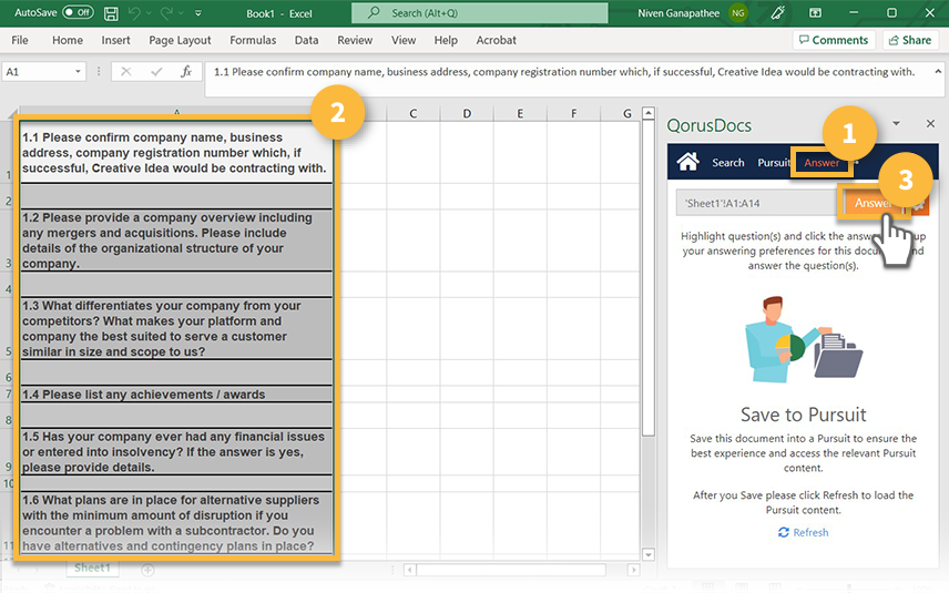 Responding to an RFx in PowerPoint format – Help Center