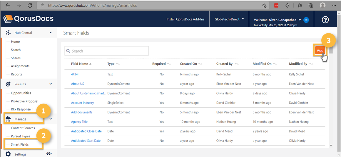 How to create Smart Fields – Help Center